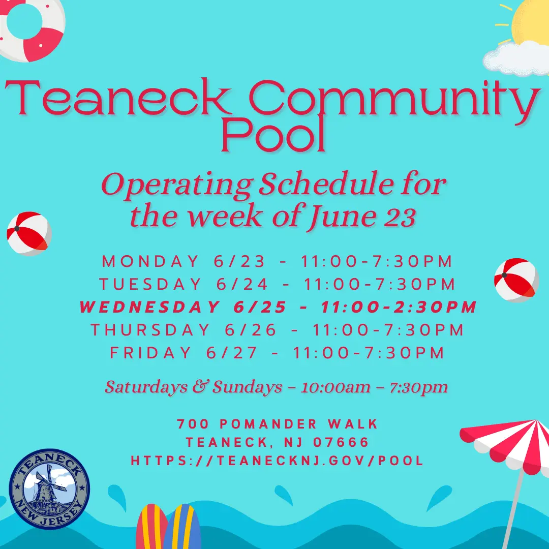 Community Pool | Teaneck Township