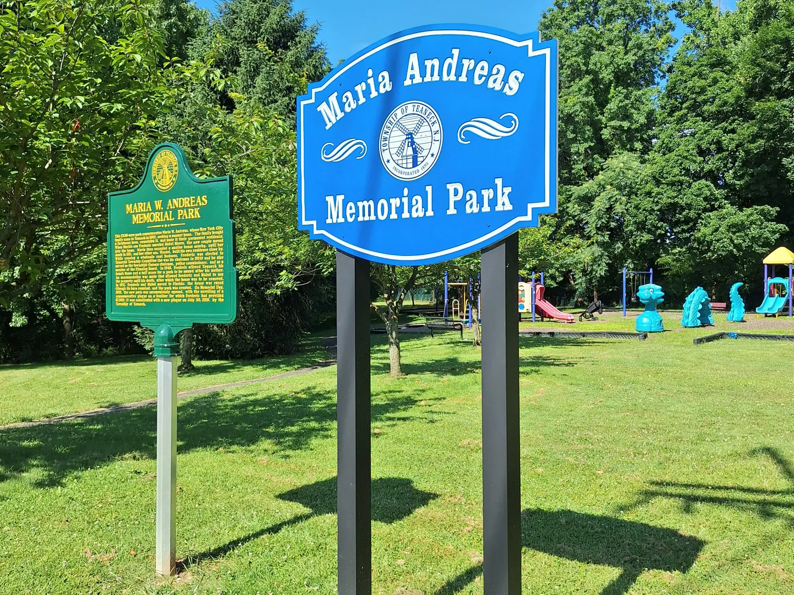 Maria Andreas Memorial Park | Teaneck Township