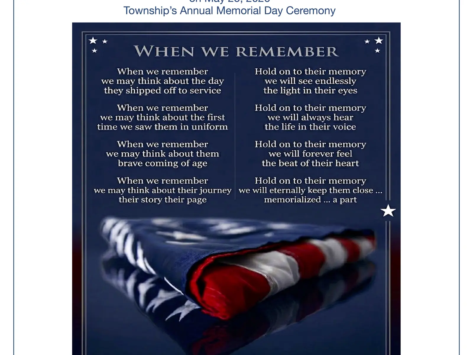Events | Teaneck Township